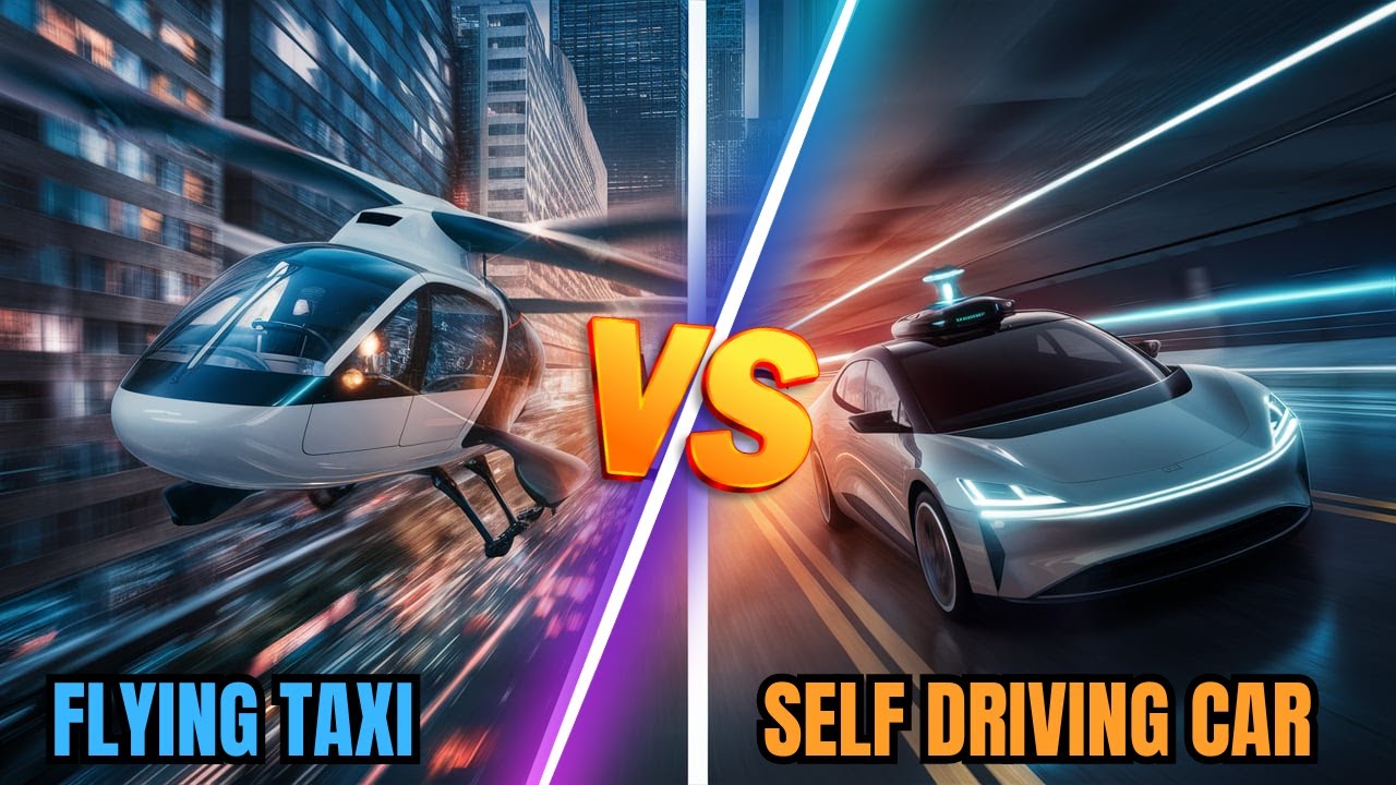 The Future of Transportation: Self-Driving Cars vs. Flying Taxis (What ...