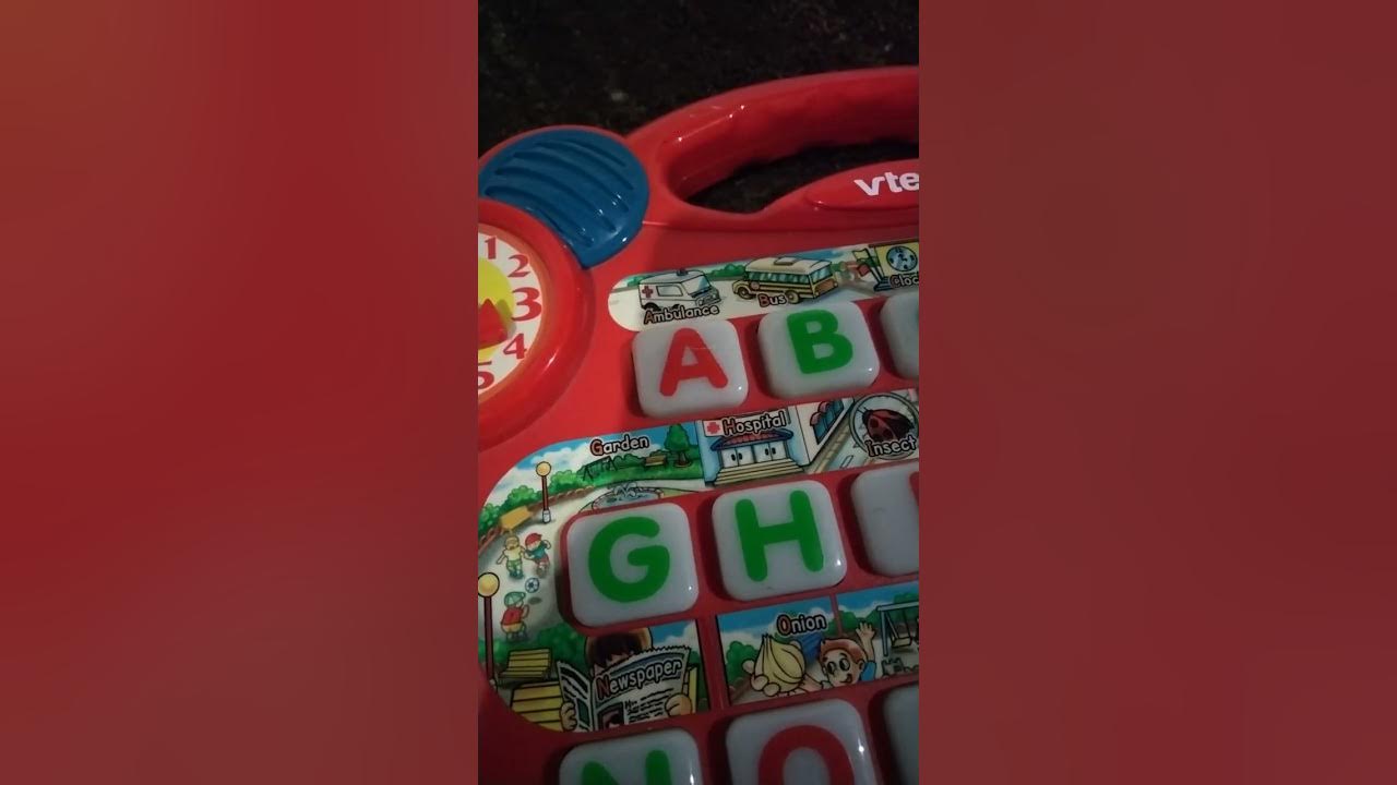 Vtech Touch & Discover Alphabet Town Low Battery - YouTube