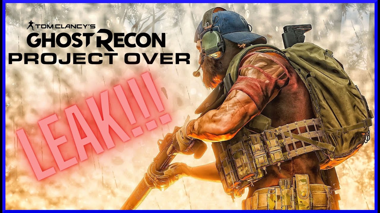 Es wird sich einiges ändern!!! | GHOST RECON PROJECT OVER Leak!!! - YouTube