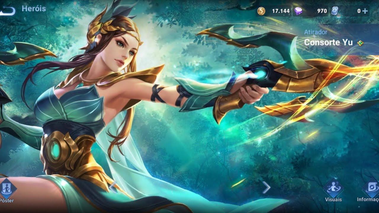 Consorte Yu é mto simples e forte !!! Gameplay de HonorOfKings - YouTube