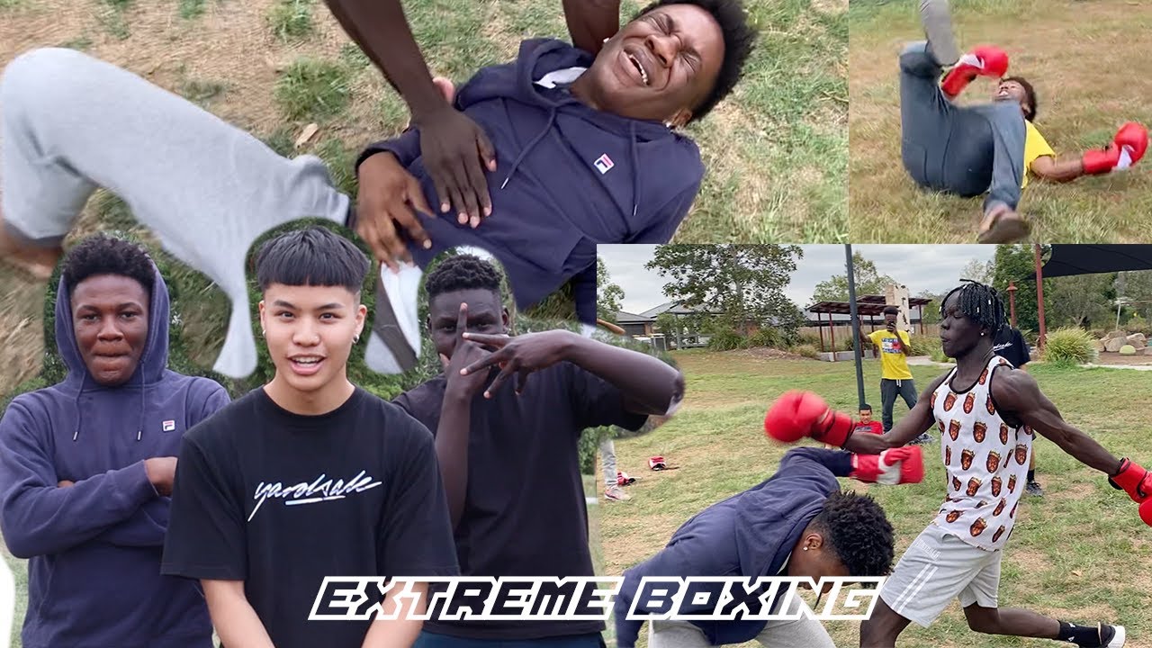 EXTREME STREET BOXING MATCHES (PUBLIC 1V1'S) - YouTube
