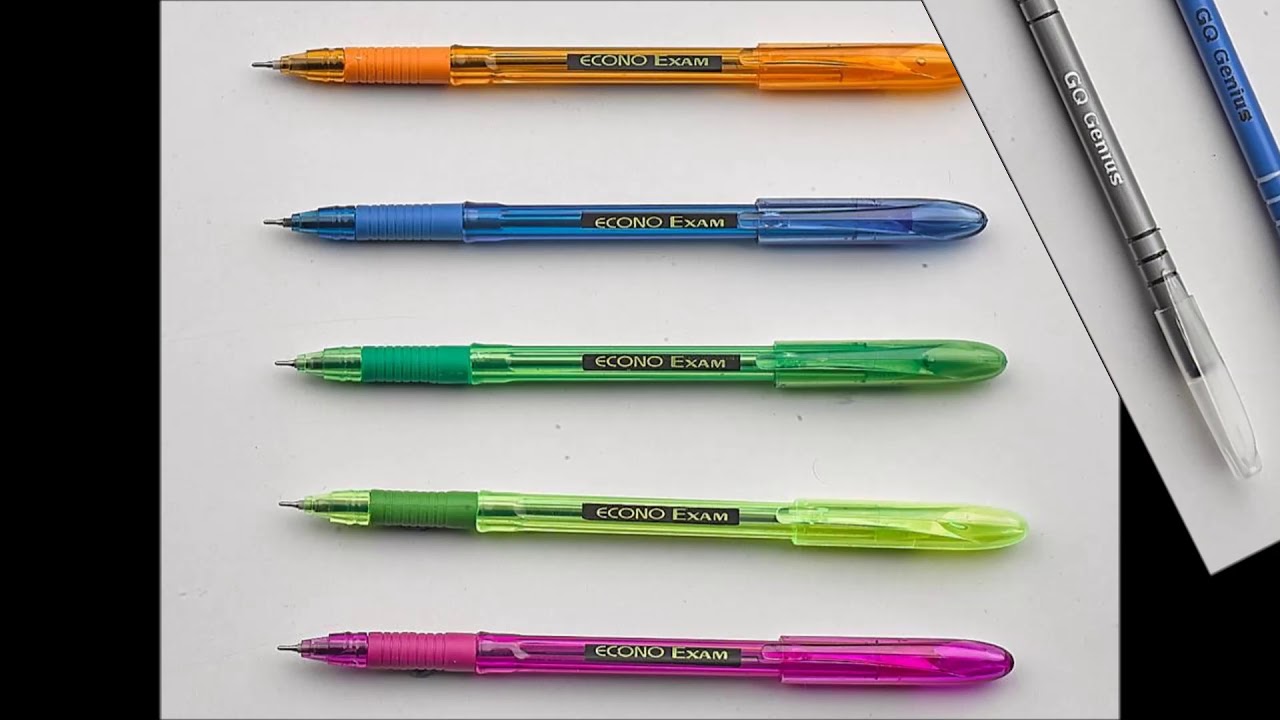 GQ / Econo ball pen - YouTube