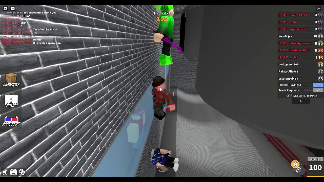 Roblox Murder Mystery 2 factory best hiding spot glitch (factory ...