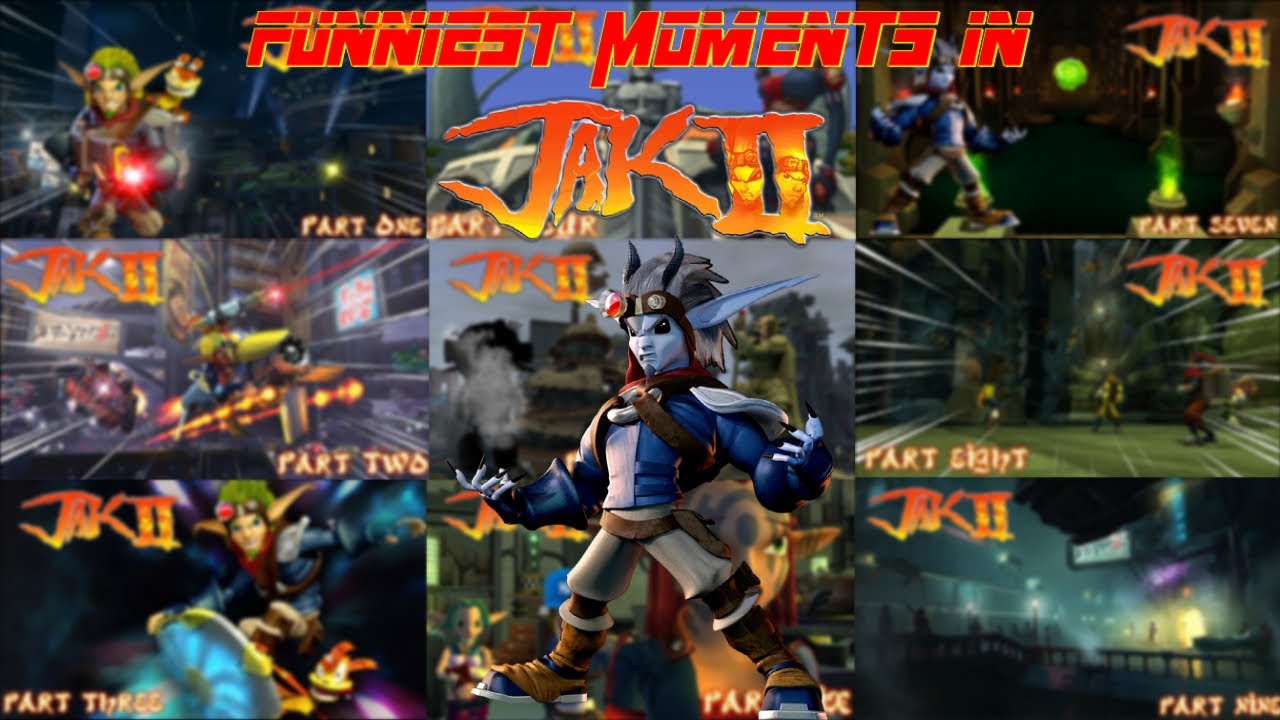 FUNNIEST MOMENTS IN JAK 2 (COMPILATION) - YouTube