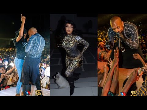 NANDY angry'😡 walk£d off stag£ when HUSBAND dancing with fan on stag ...