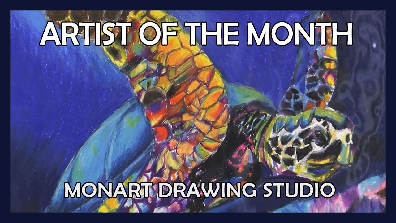 April 2023 - Monart Drawing Studios - Artist of the Month - YouTube