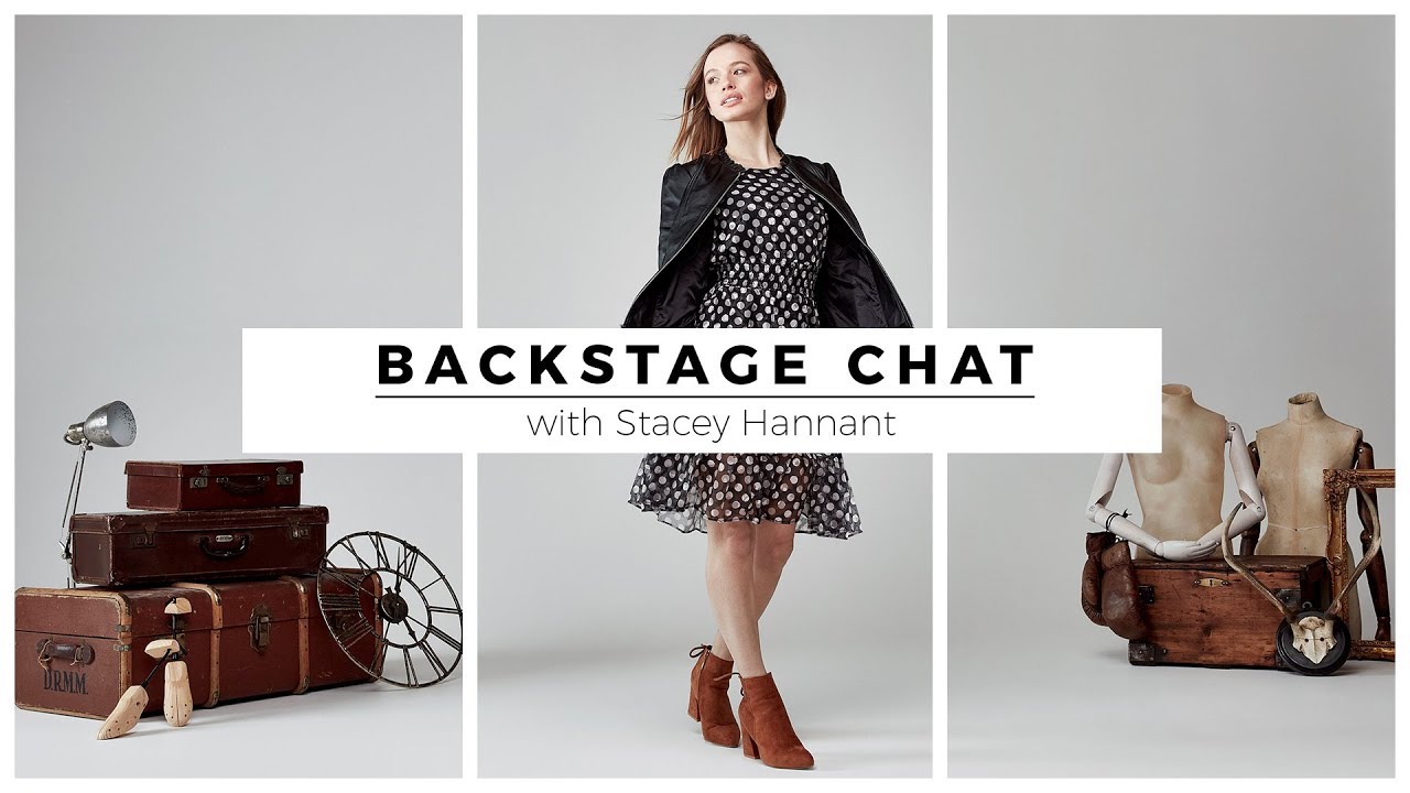 Backstage Chat with Stacey Hannant | Part 1 - YouTube