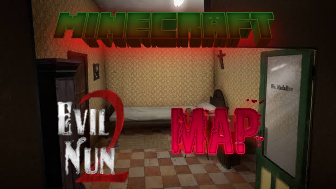 Evil Nun is back | Evil Nun 2 Map for Minecraft| #minecraft #minecraftpe #minecraftjava - YouTube