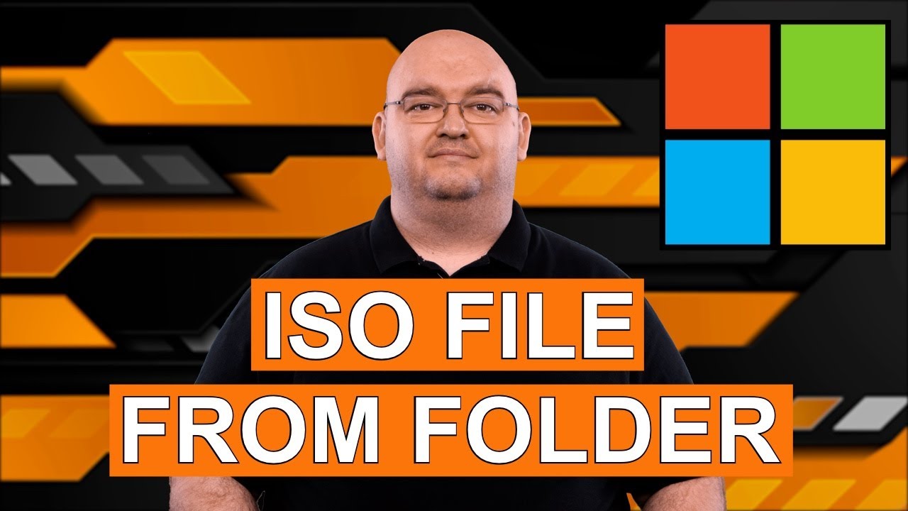 CREATING AN ISO FILE FROM A FOLDER In Windows - YouTube