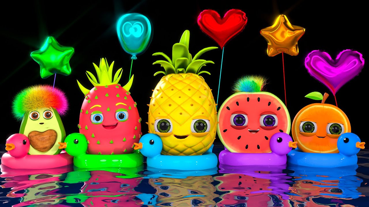 Baby Sensory Funky Fruits - Raw Raw Boat Song & Dance Party! - Fun ...