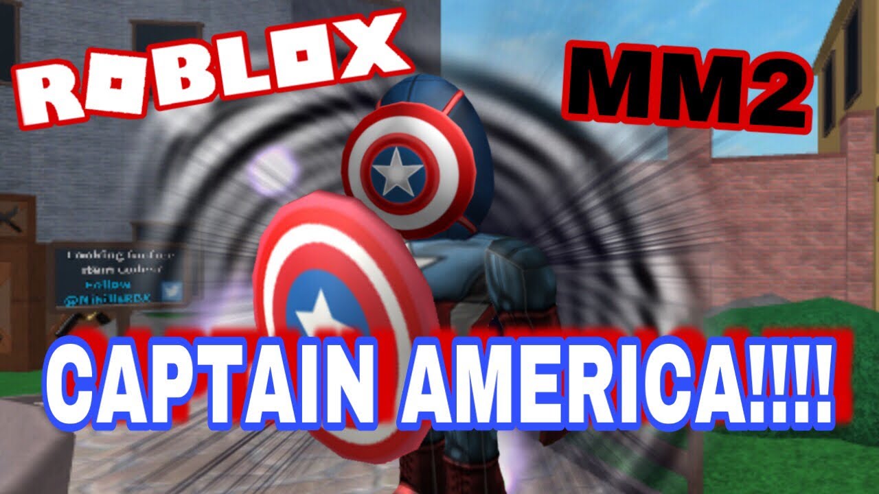 Roblox MM2 | Captain America!!! | - YouTube