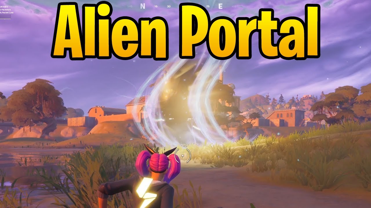 *NEW* Alien Portal in Fortnite! - YouTube