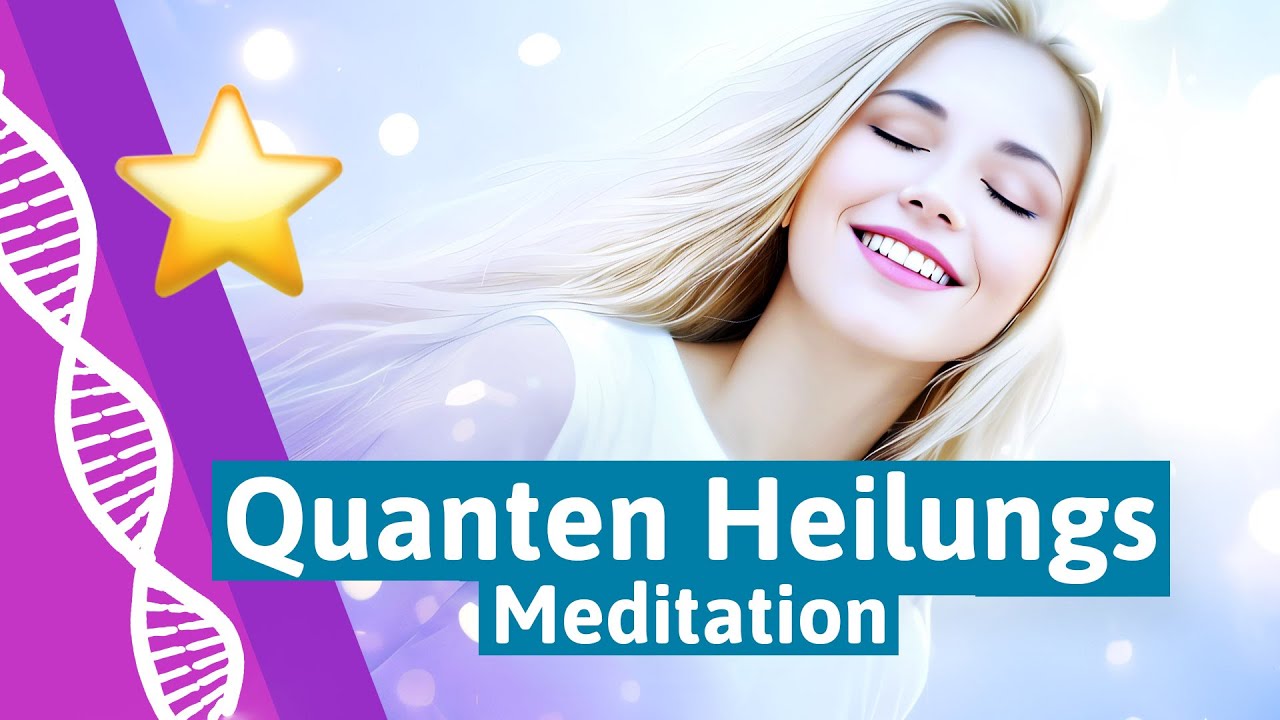 🟣 Meditation endloser Raum: Quantenheilung Meditation inspiriert von Dr ...
