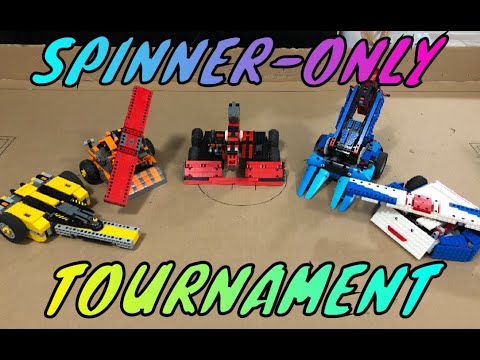 Lego Battlebots Tournament #5 (Spinners ONLY) - YouTube
