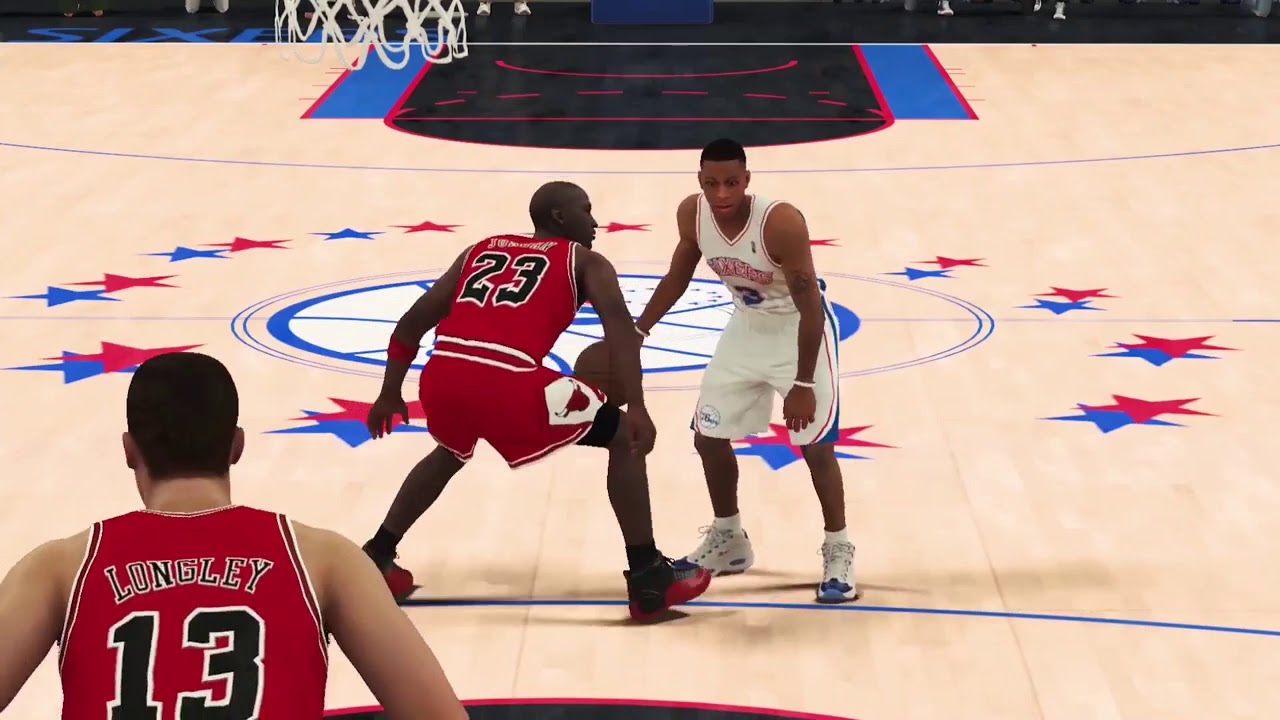 The GREATEST CROSSOVER Of Allen Iverson Career RECREATED In NBA 2K ...