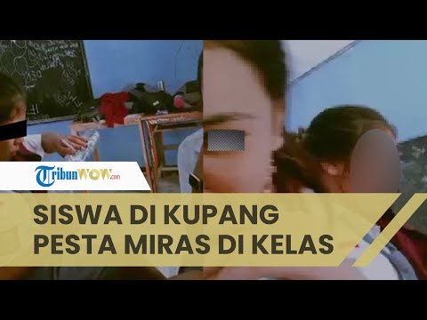 Viral Video Siswa SMA di Kupang Bolos demi Pesta Miras dan Merokok di Kelas, Kepsek Minta Maaf