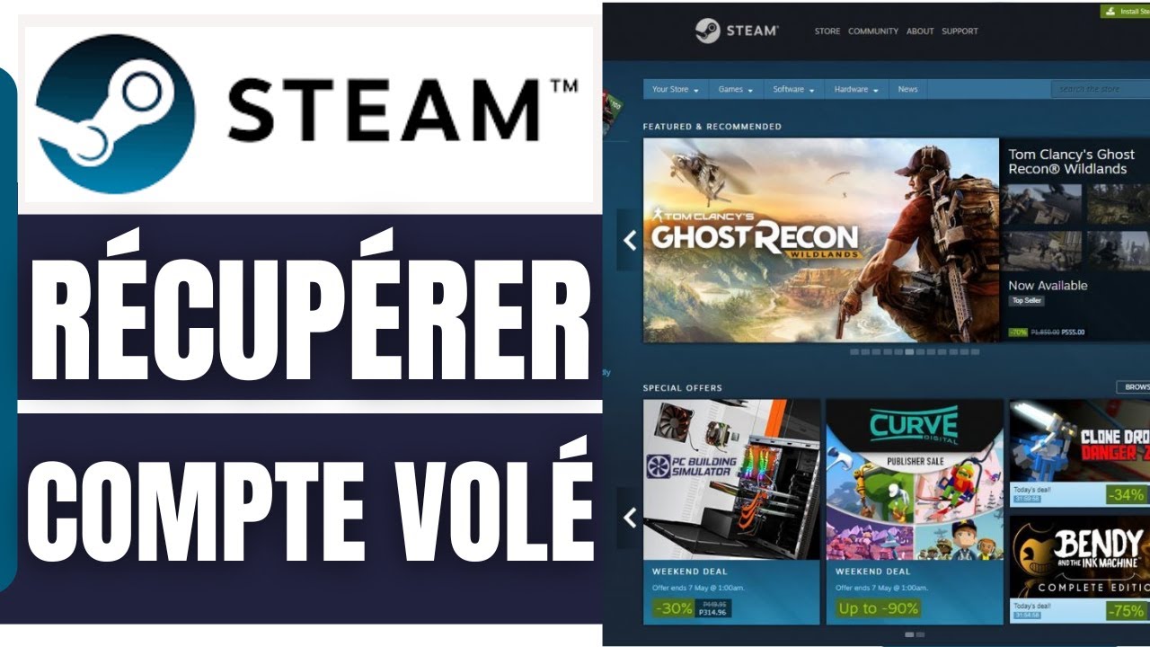 Comment Récupérer Son Compte Steam Volé (2025) - YouTube