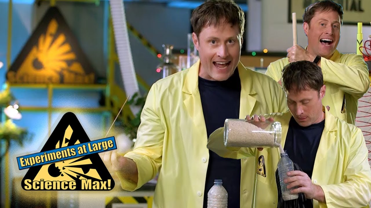 How to levitate rice with friction | At Home Science | Science Max - YouTube