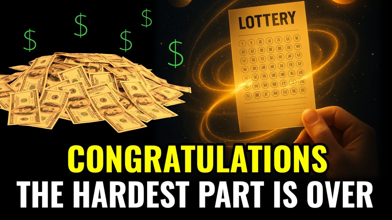 Congratulations — Your Hard Part Is Over , Jackpot Breakthrough Is Here ...