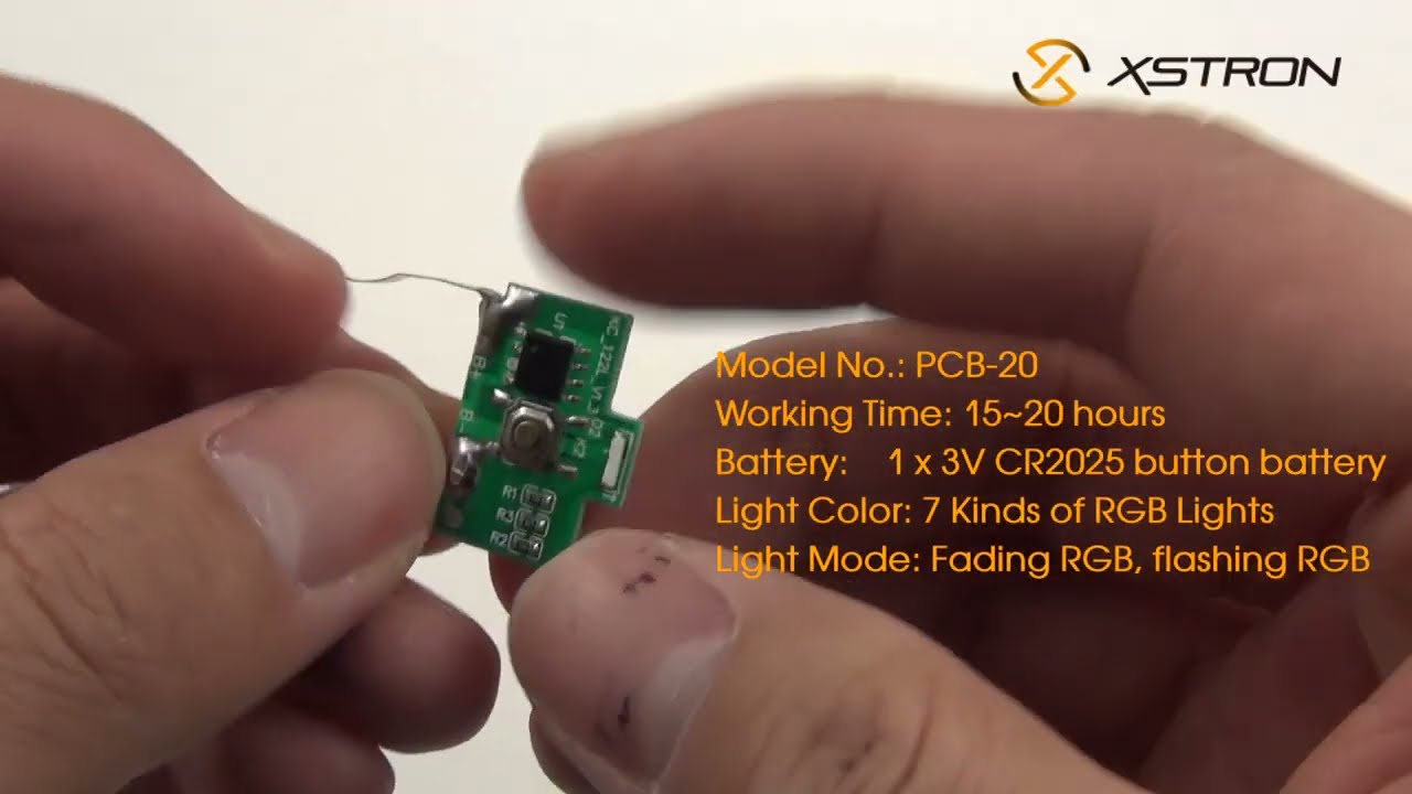 RGB Lights Mini LED Board PCB-05 - YouTube