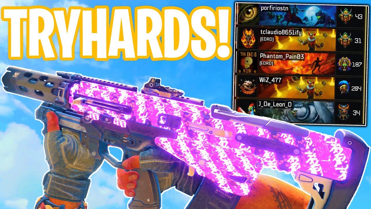 Playing against a FULL PARTY of TRYHARDS.. (COD BO4) - YouTube