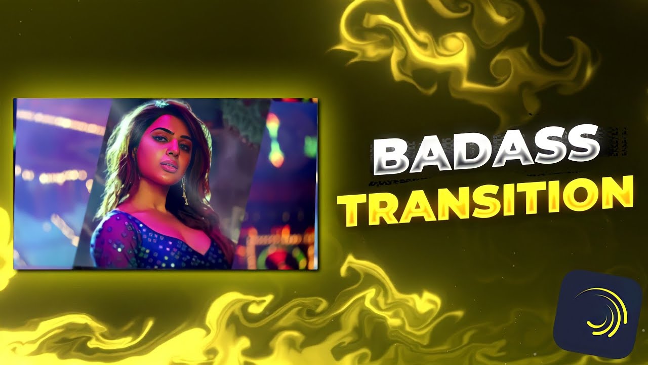 Badass Transition Preset Alight Motion | Alight Motion Badass Transition Project File - YouTube
