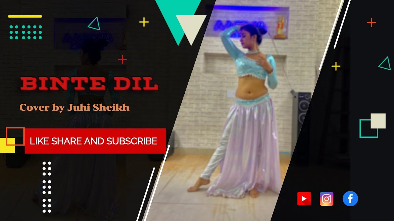 Binte dil | Padmavat | Belly cover by Juhi sheikh - YouTube