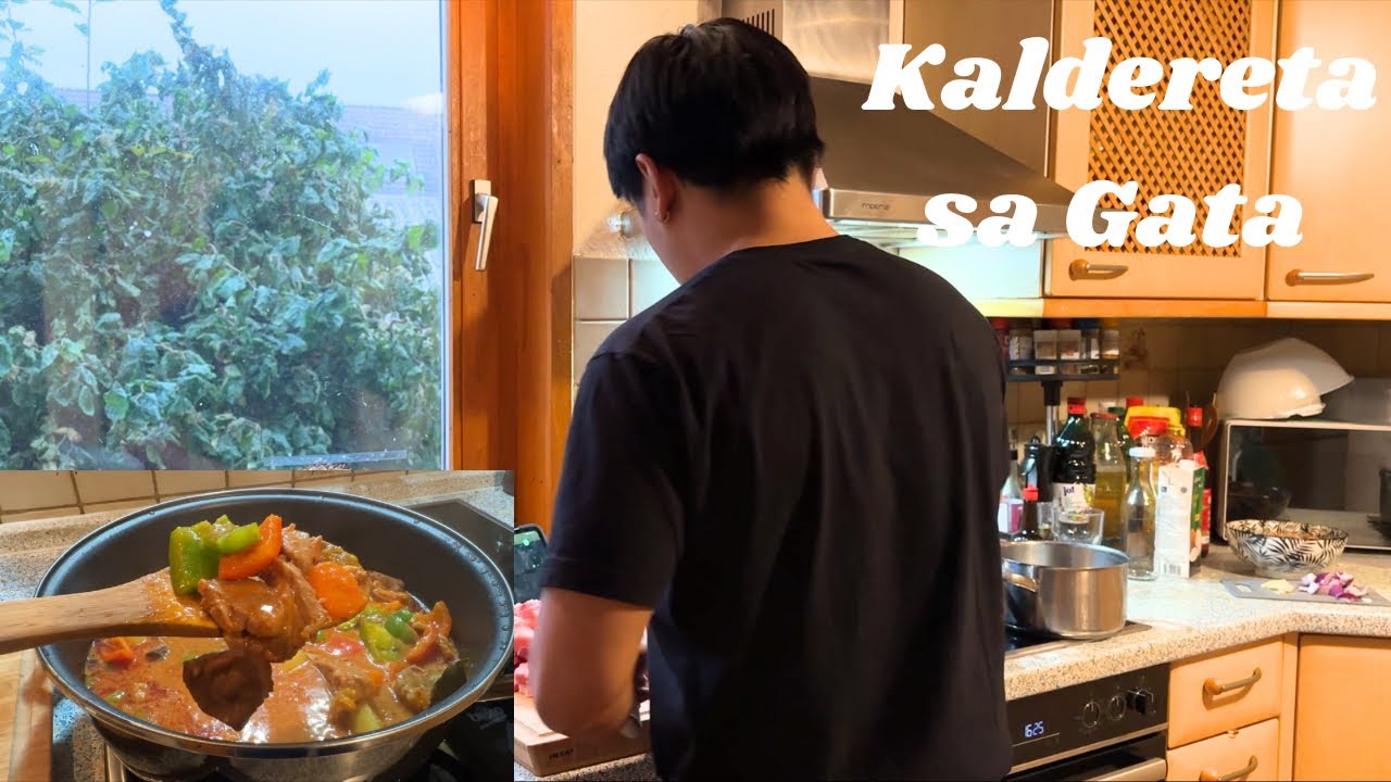 Kaldereta sa Gata | Filipino food home cooking🇵🇭 - YouTube