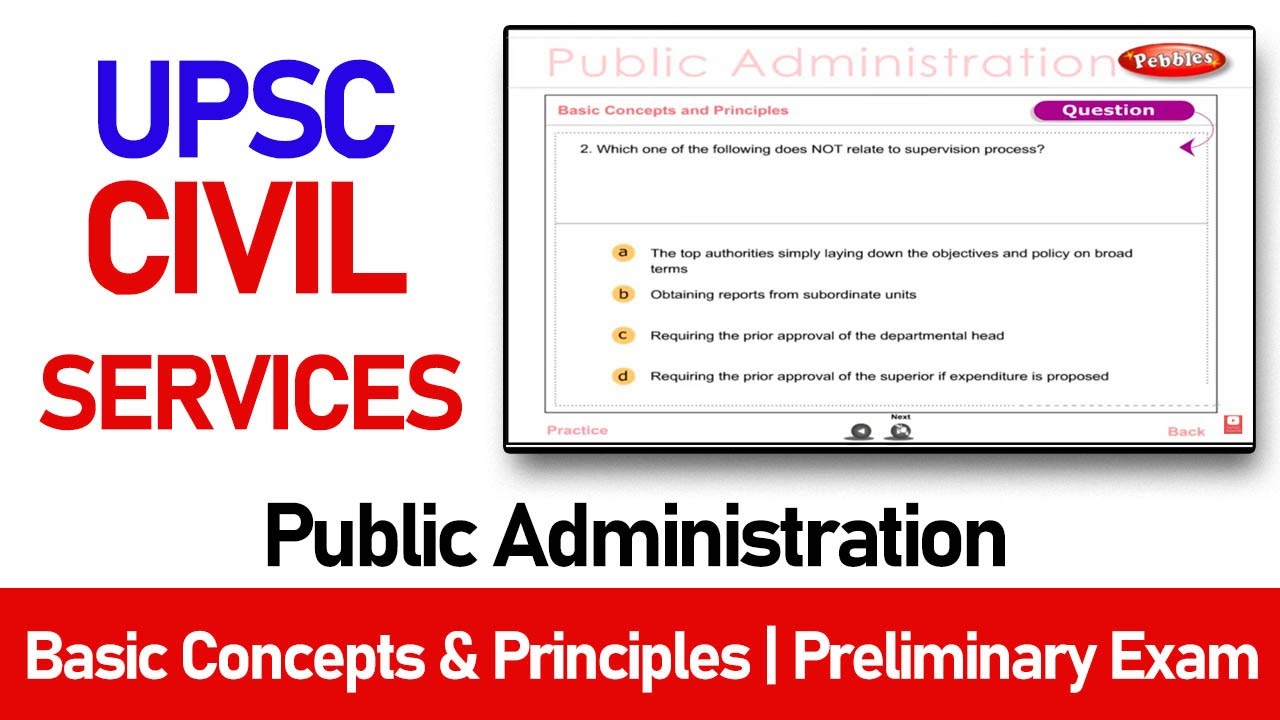 UPSC -Civil Services | Public Administration | Basic Concepts ...