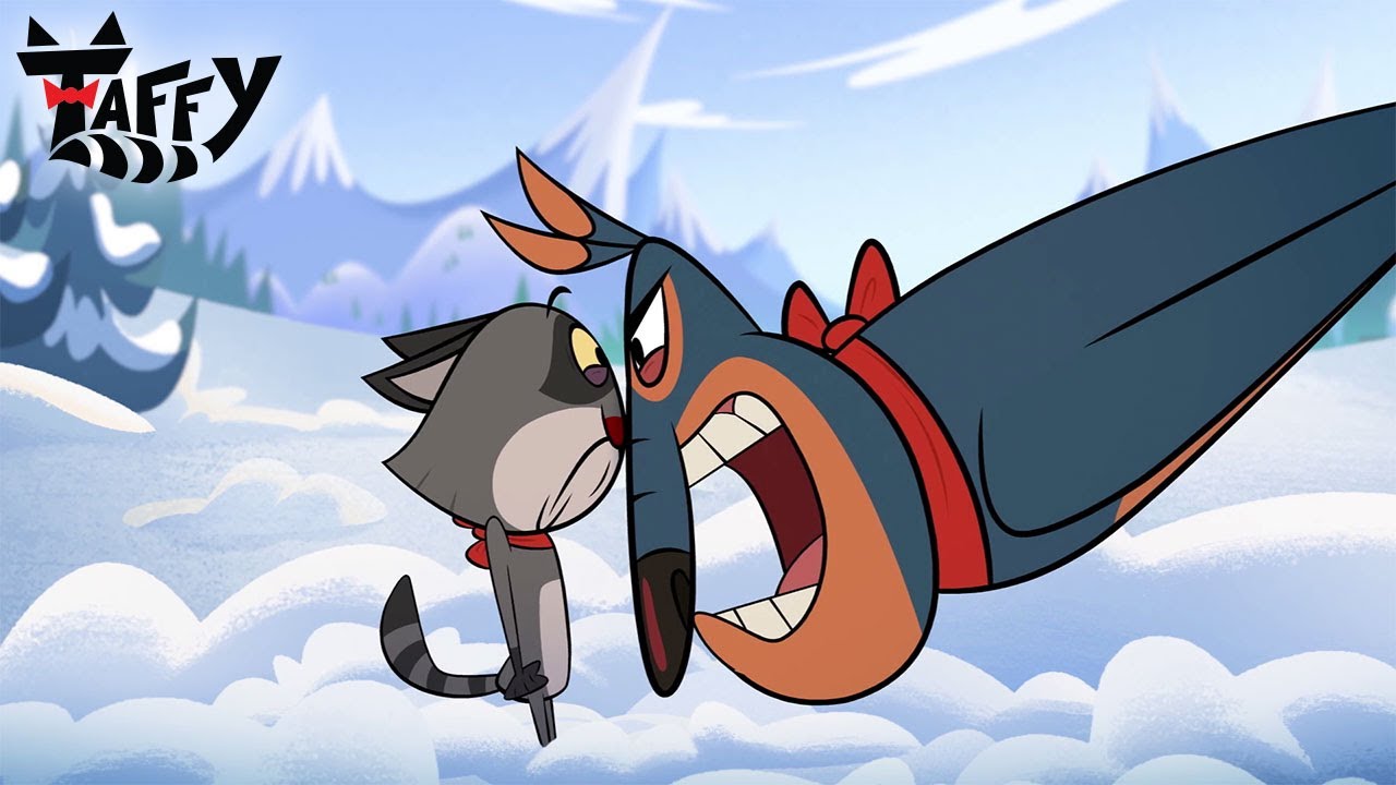 Snowbound Rivals: Taffy and Bentley Battle for the Hero of the Winter ...