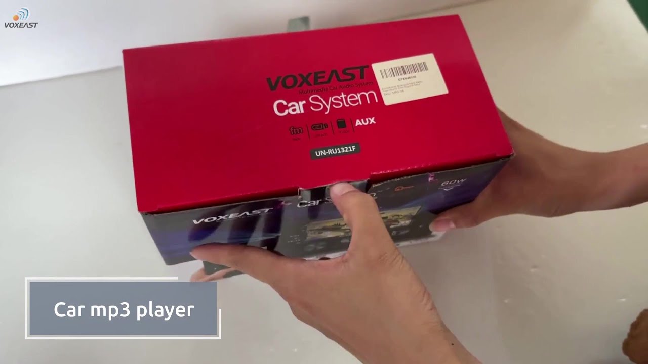 Privaet design car stereo player car audio with phone holder - YouTube