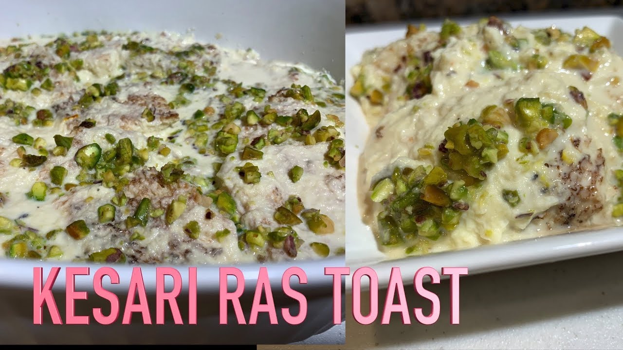 KESARI RAS TOAST| SHAHI TUKDA| SHAHI TOAST| HEALTHY RECIPE| HOLI ...
