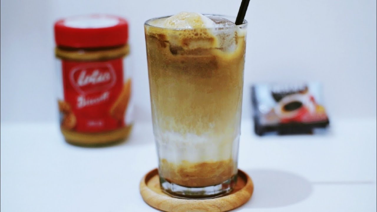 Lotus Coffee Latte - (Quick and Easy Recipe) - YouTube