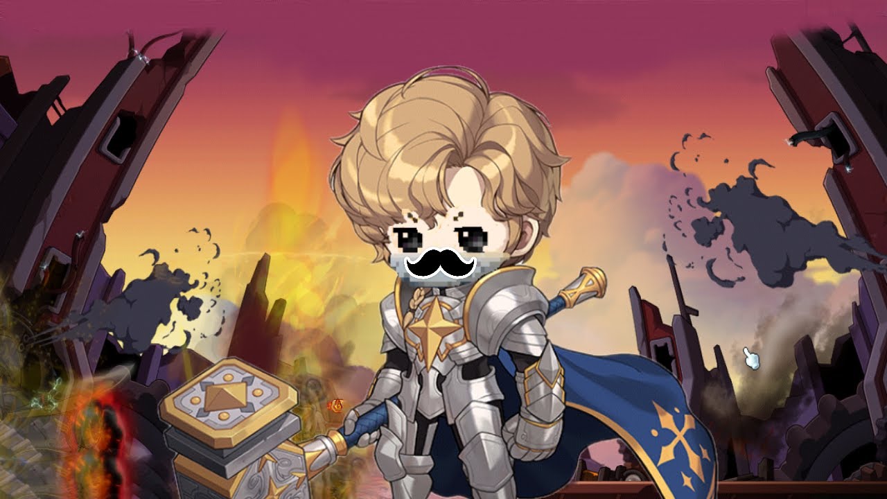 MapleStory Explorer Remaster Paladin 6K STR Normal Lotus Solo - YouTube