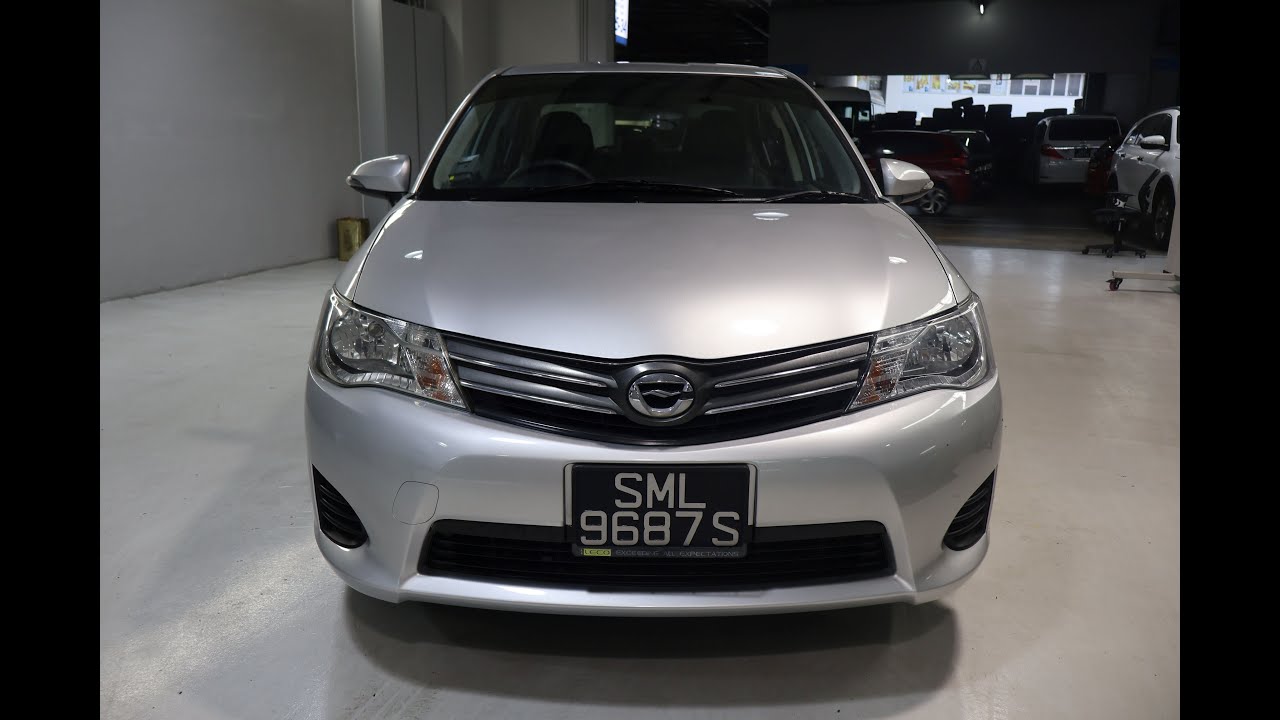 TOYOTA COROLLA AXIO YOM 2013- SILVER - YouTube