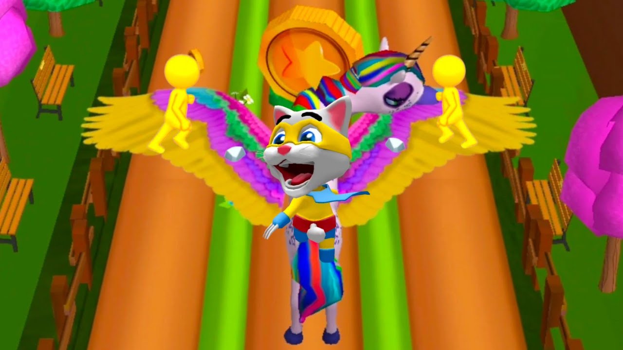 unicorn run Gameplay Android iOS gaming - YouTube