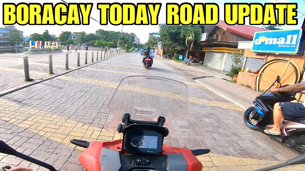 BORACAY TODAY ROAD UPDATE- MAY 15, 2023 - YouTube