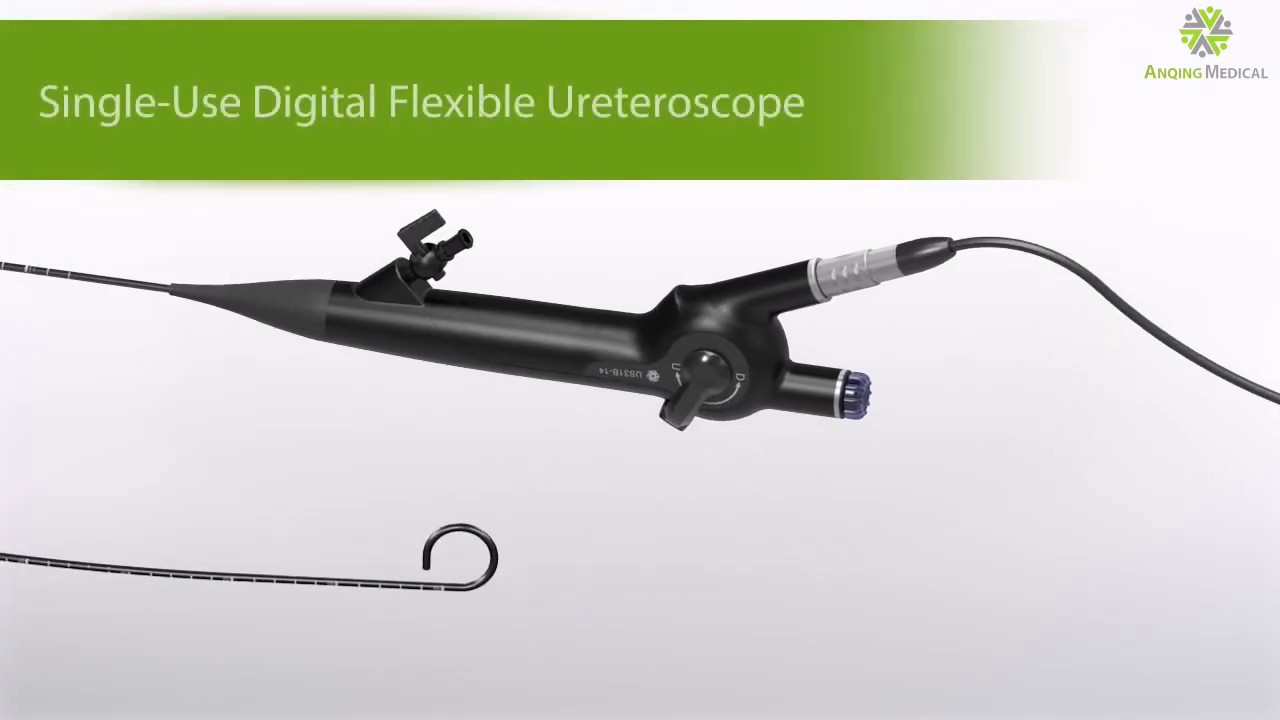 AnQIng Single Use Flexible Ureteroscope - YouTube