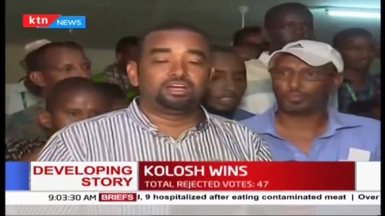 Jubilee's Ahmed Kolosh wins Wajir west polls as KANU'S Ibrahim Sheikh ...
