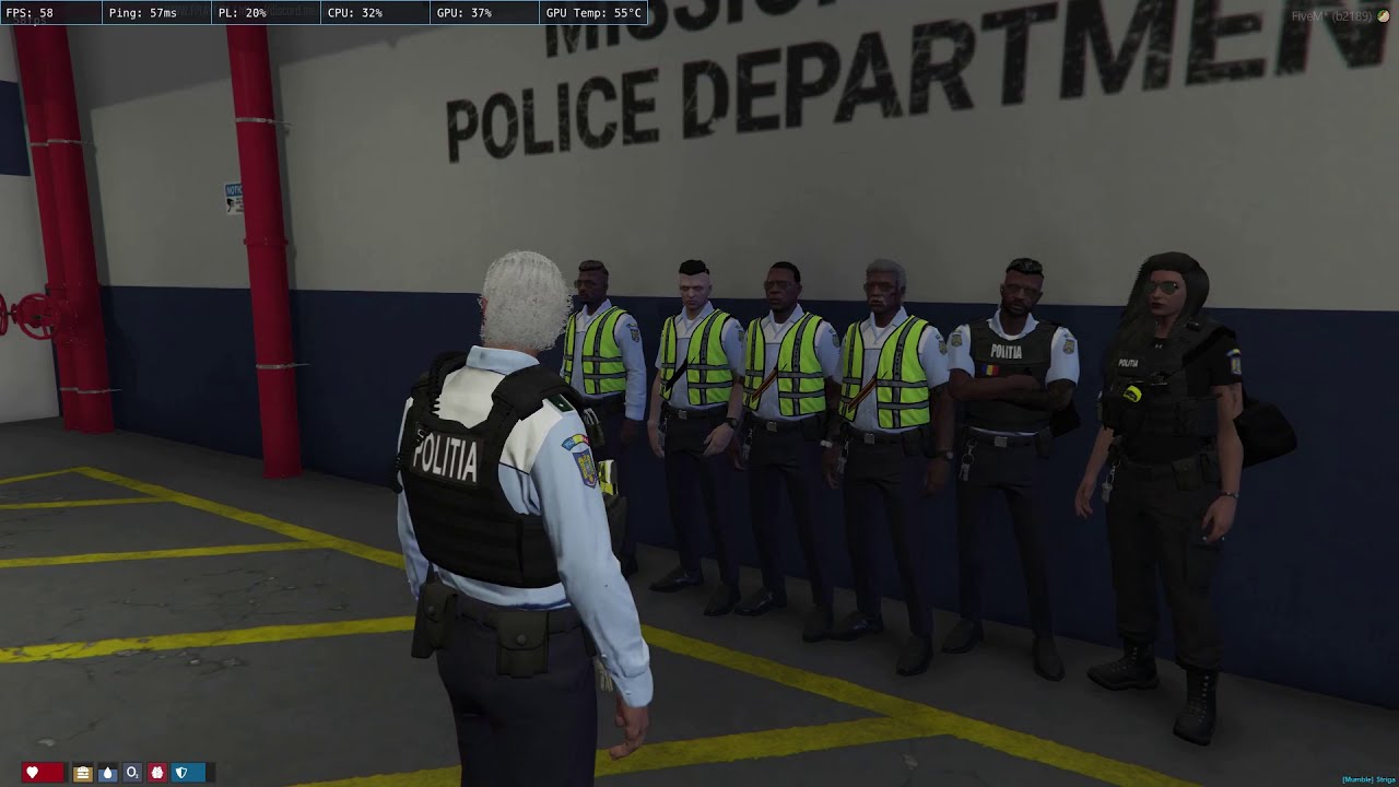 Politia in actiune pe serverul Fplayt - Instruirea noilor cadeti si ...