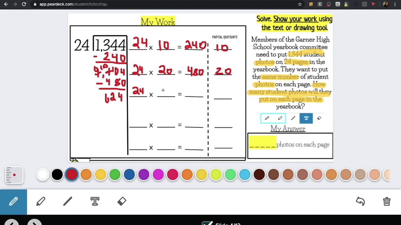 june 22 word prob whole num review - YouTube