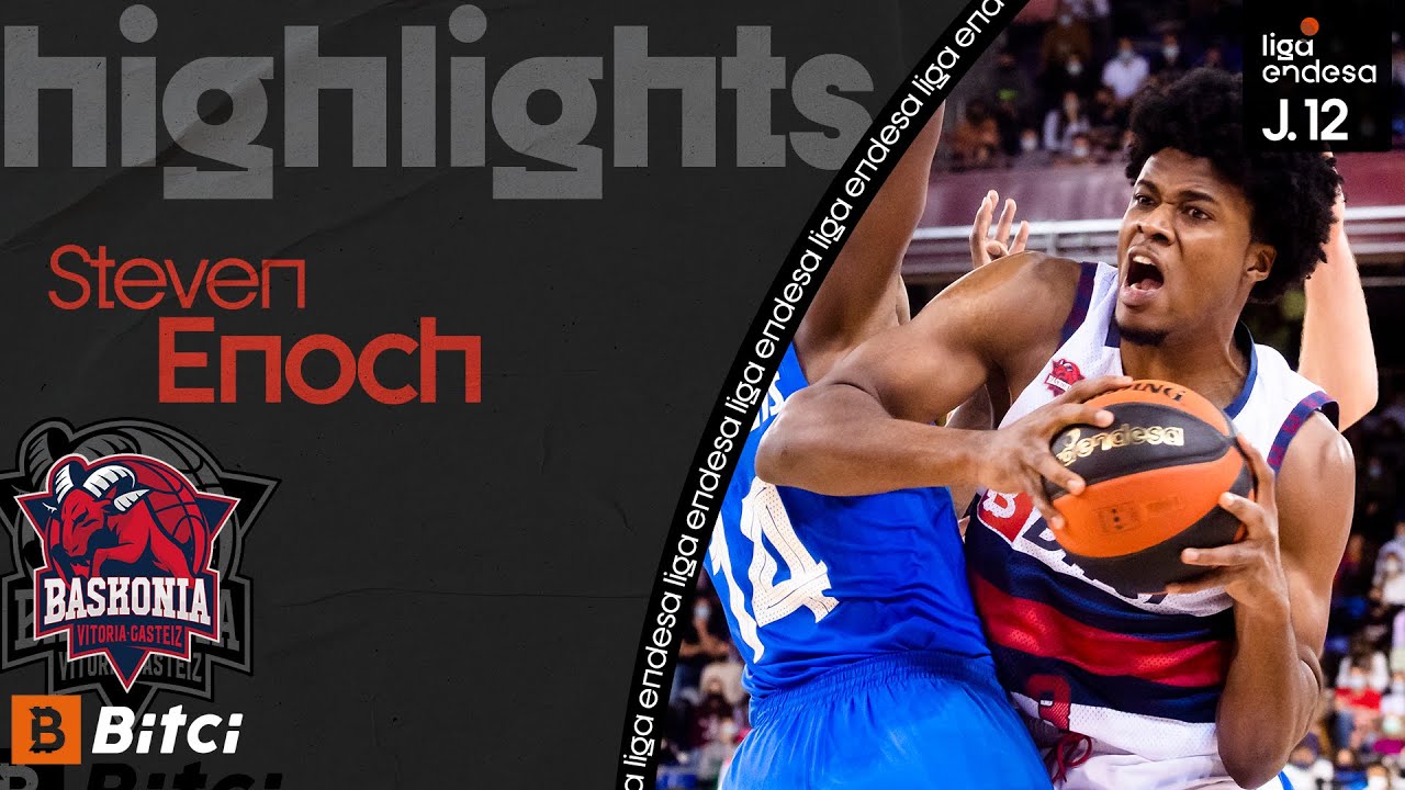 STEVEN ENOCH: exhibición en el Palau Blaugrana | Liga Endesa 2021-22 ...
