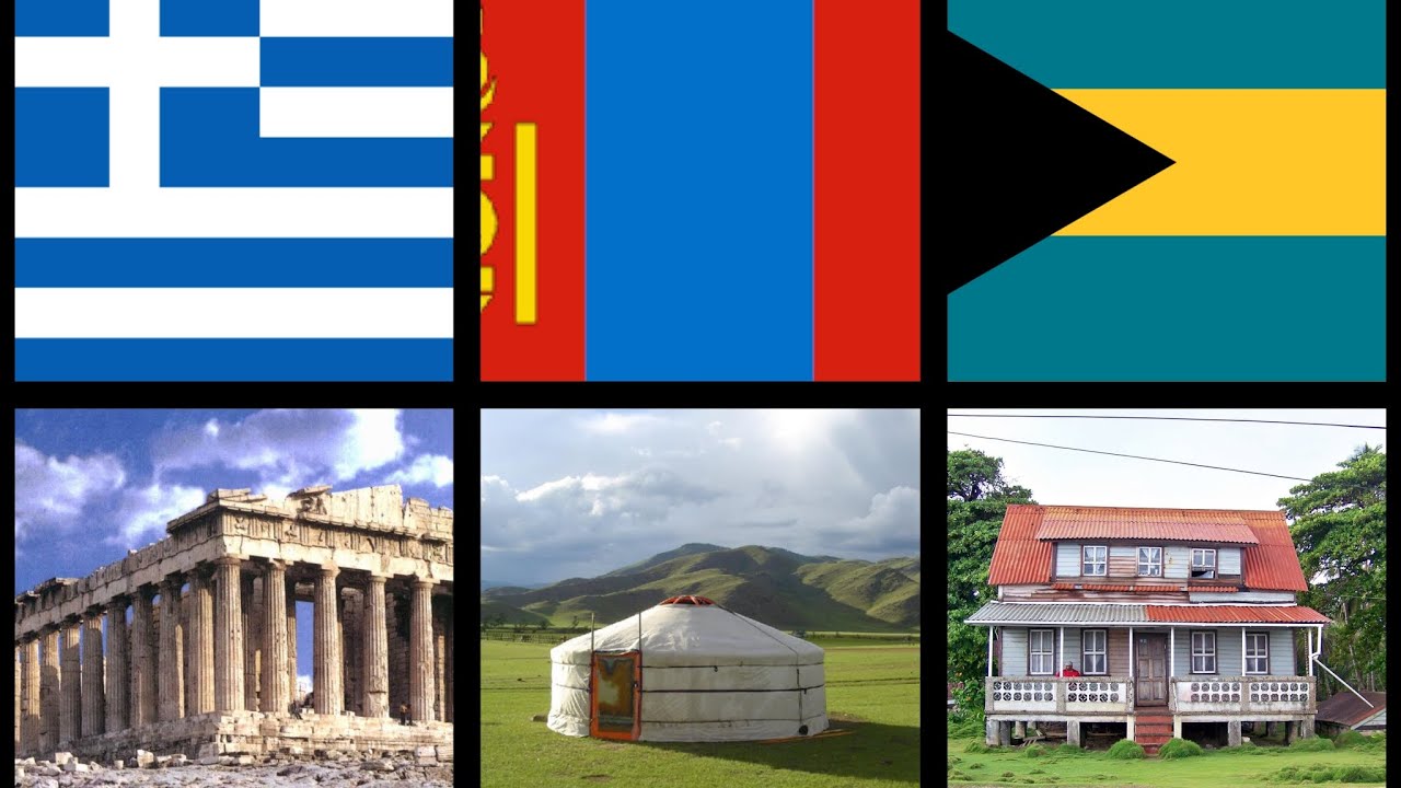 Construcciones De Países En Minecraft #3 - YouTube