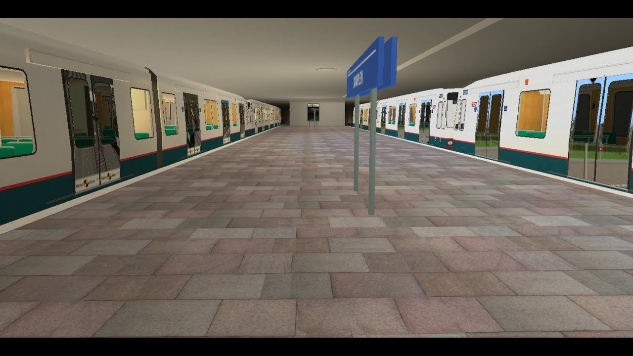 Metro Simulator Beta 3.12 Rijndam 2006 M3+M2 - YouTube
