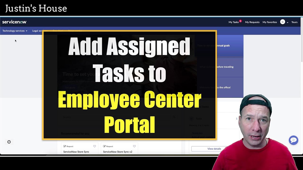 My Tasks in Employee Center - YouTube