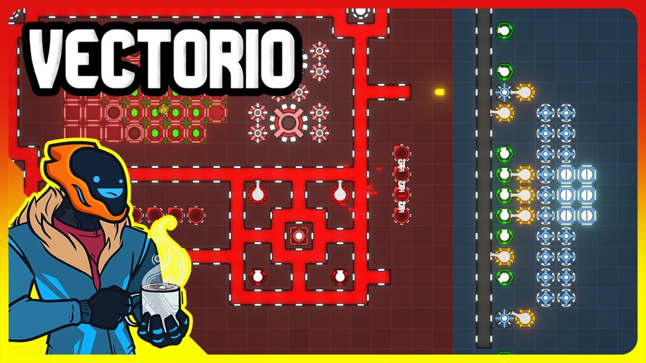 Neon Horde Survival Base Defense - Vectorio [Early Access] - YouTube