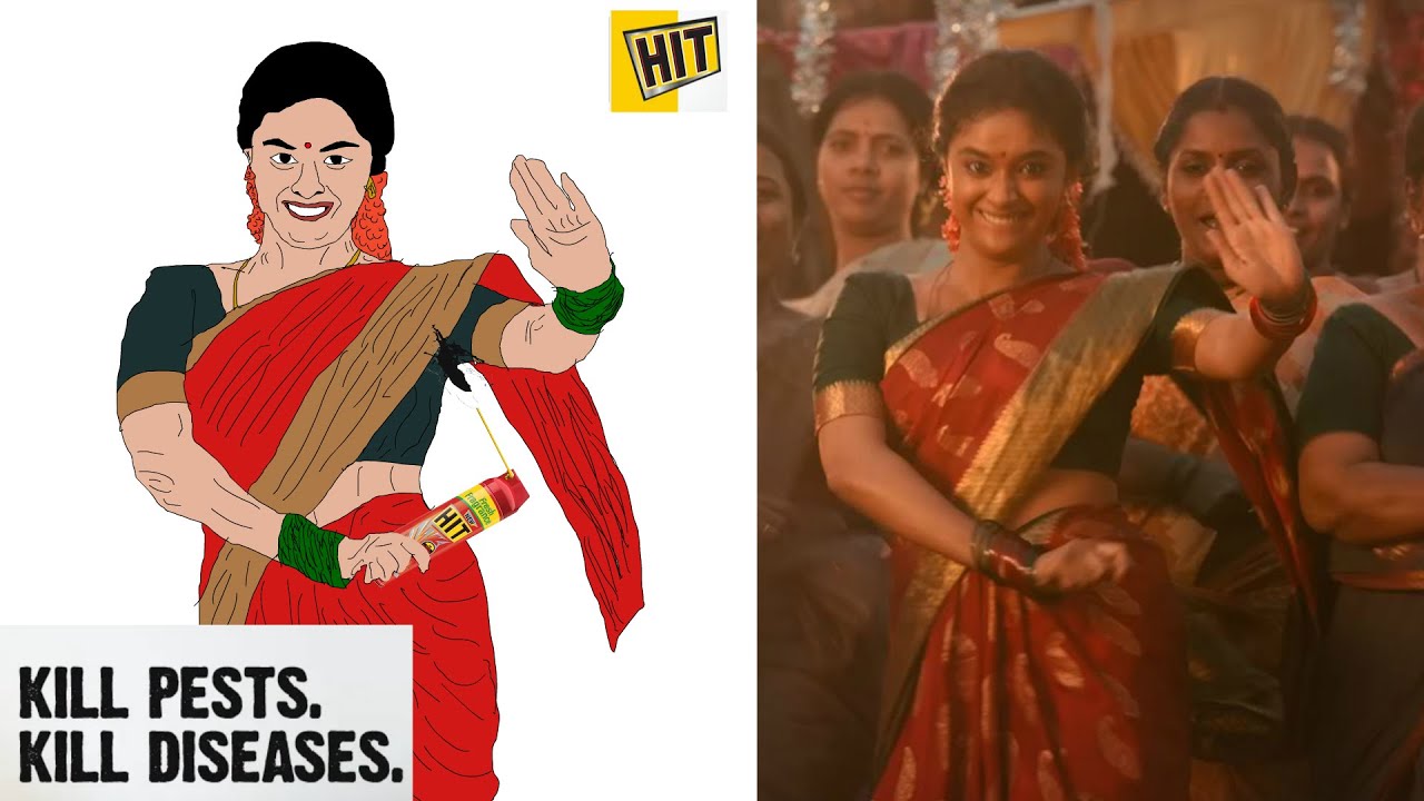 Mainaru vetti katti song - Dasara Meme | Nani, Keerthy Suresh | Anirudh ...