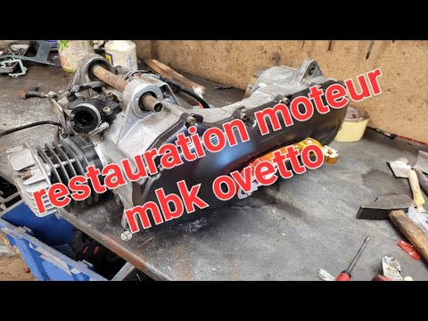 restauration moteur mbk ovetto neos - YouTube