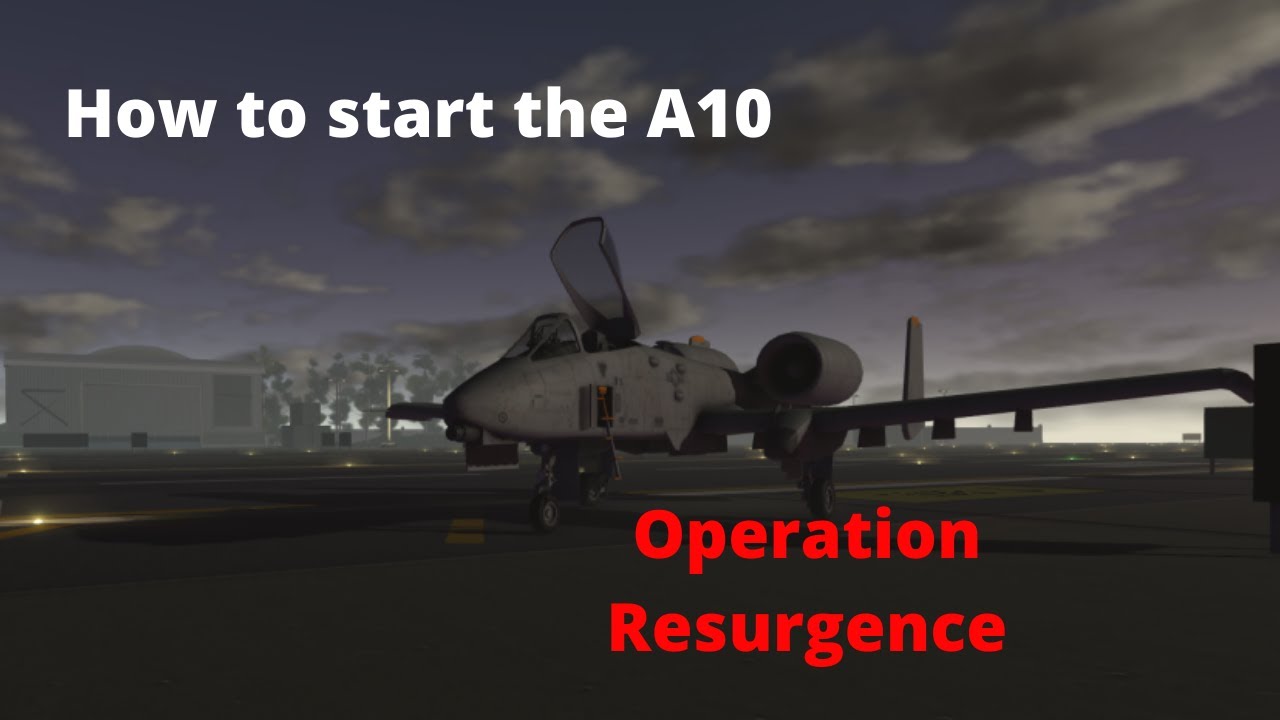 How to start the A10 - BRM5/Operation Resurgence - YouTube