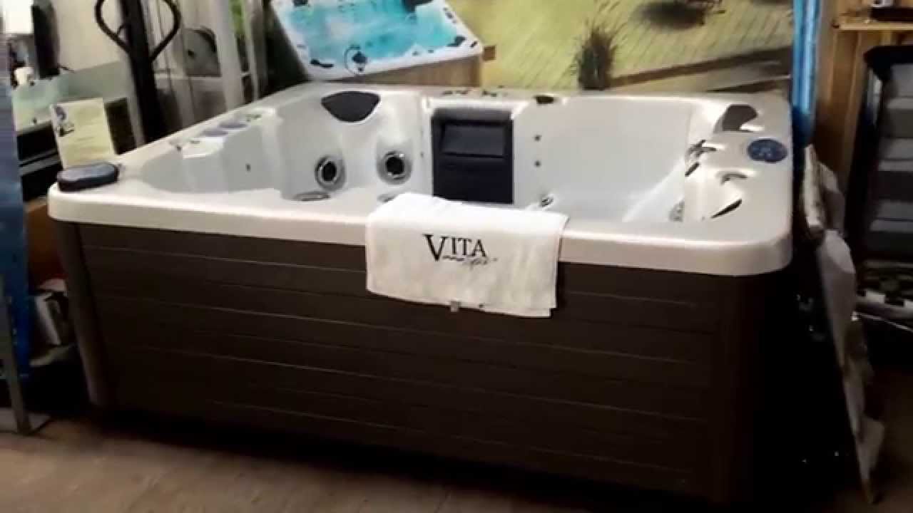 Гидромассажный СПА бассейн VITA SPA Joli - YouTube